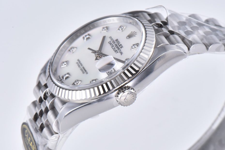 Datejust 36 126234 White MOP Dial with Diamond Marker in Steel in ...